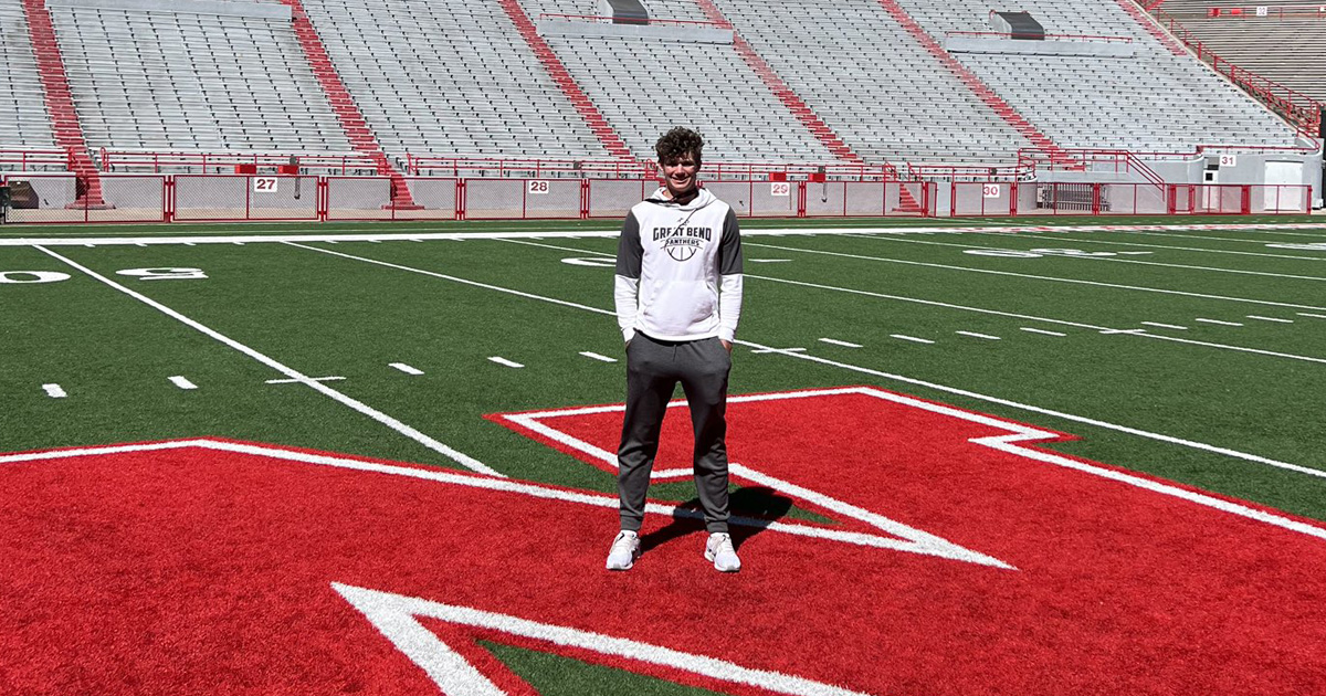 Fast-rising 2026 TE Ian Premer in Lincoln last week to visit Nebraska