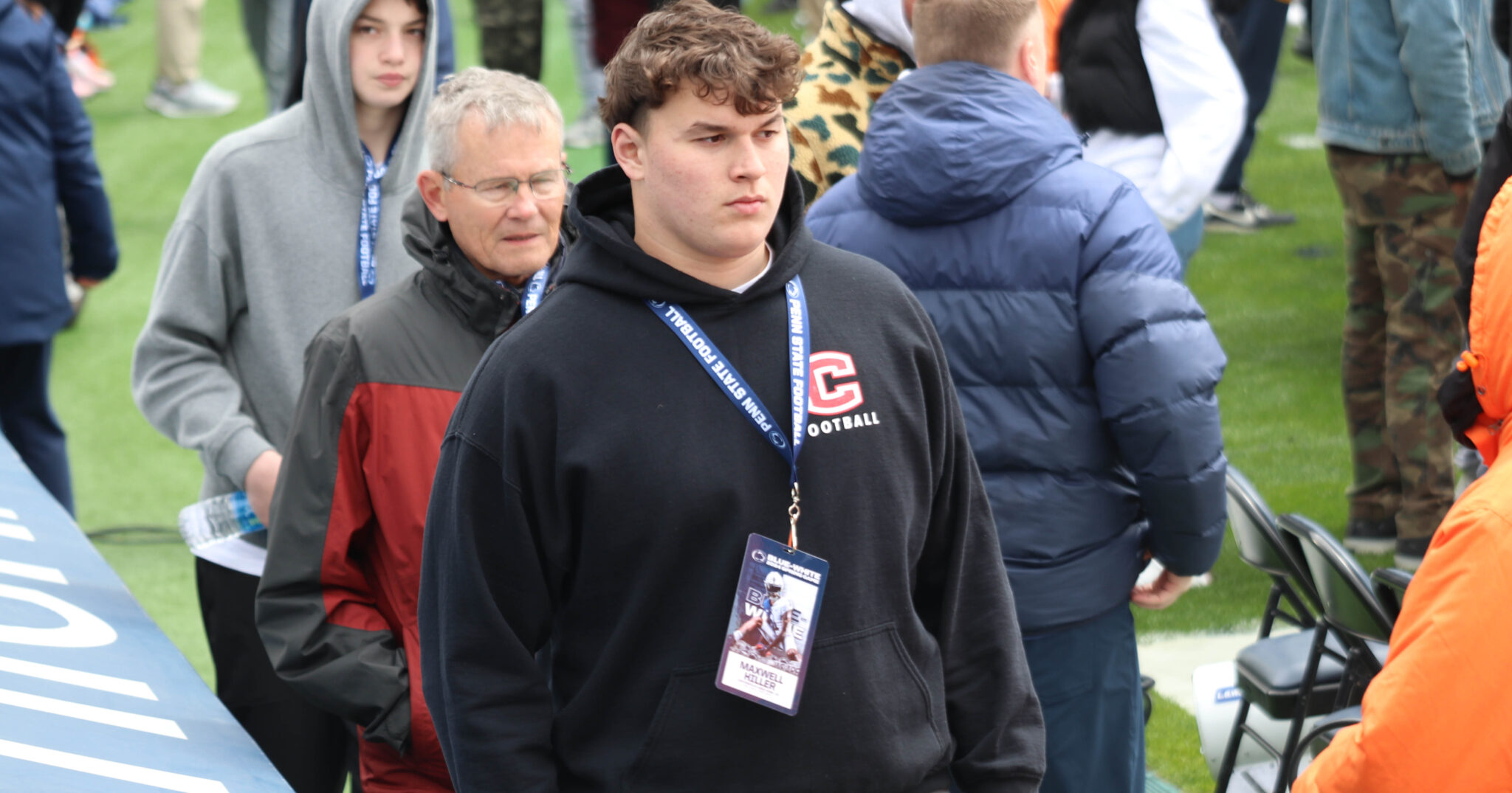 BWI Photos: Recruits at Penn State's Blue-White Game - On3