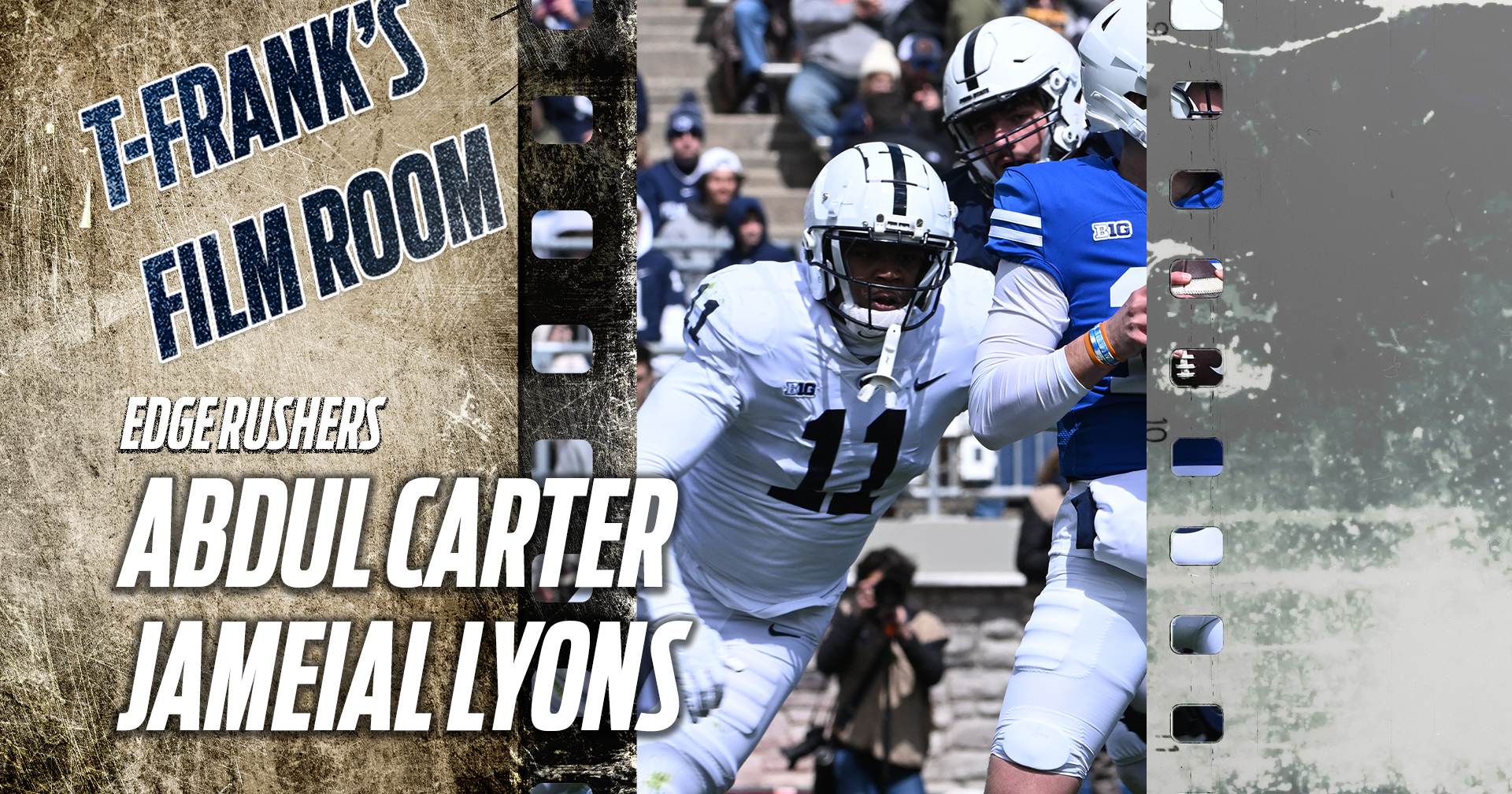 T-Frank's Film Room: Landon Tengwall discusses Penn State edge rushers ...