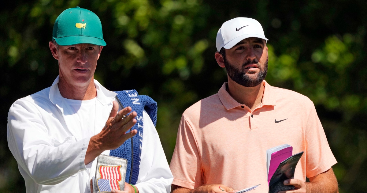Caddie Ted Scott sleeps with Masters pin flag after Scottie Scheffler's ...