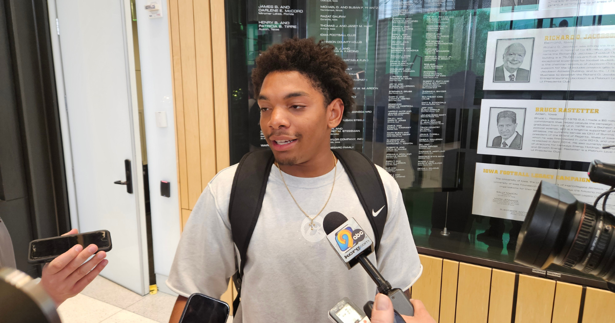 Kamari Moulton talks new Iowa offense