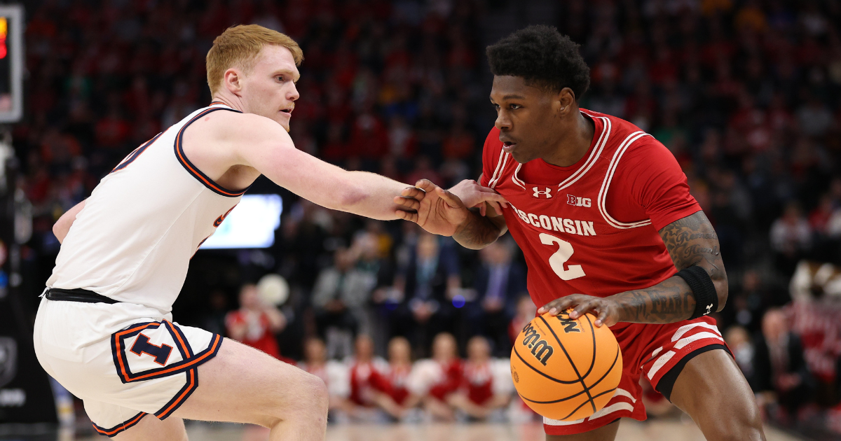 AJ Storr of Wisconsin commits to Kansas Jayhawks as transfer AJ Storr of Wisconsin commits to Kansas Jayhawks as transfer