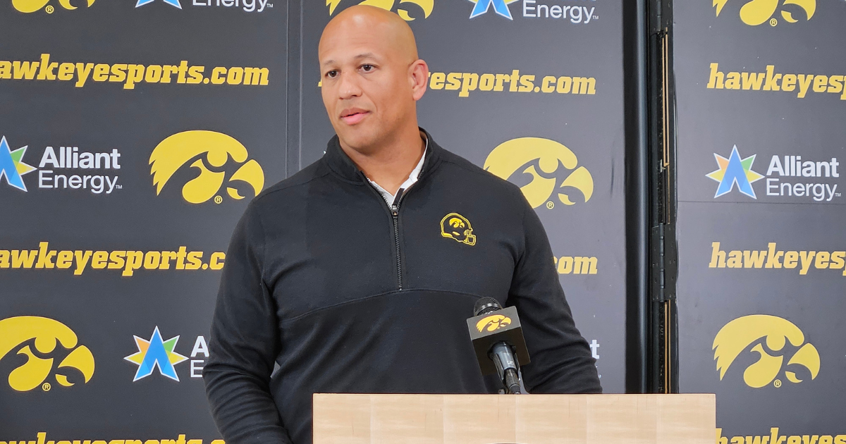Levar Woods talks Iowa special teams