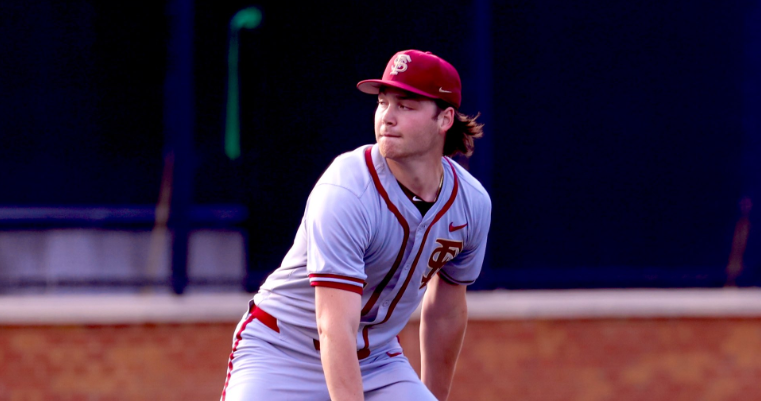 FSU Baseball falls 1-0 at Pitt despite Jamie Arnold's 17 Ks