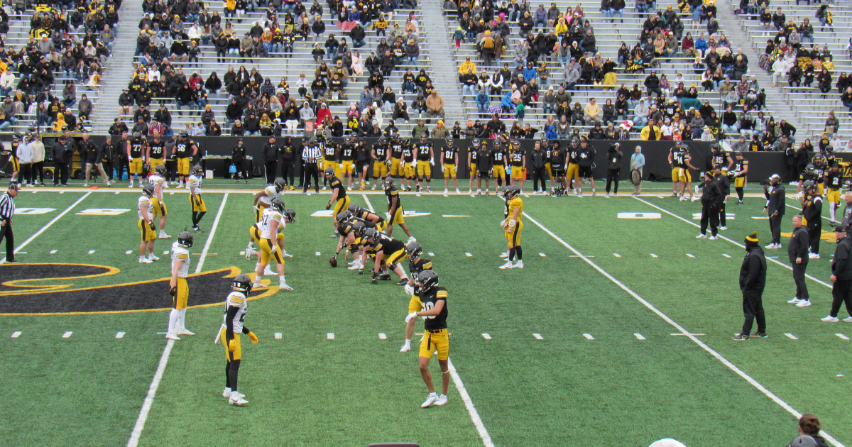 Iowa Hawkeyes Defensive Highlights Spring Scrimmage
