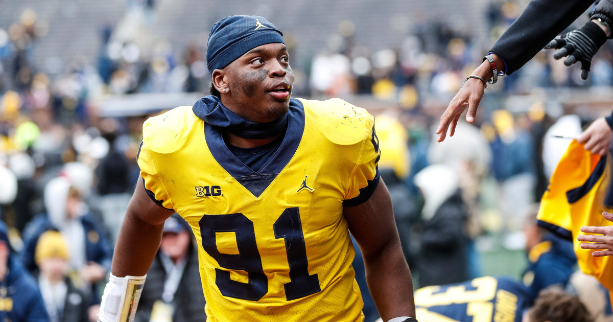 Michigan DL coach speaks on Josaiah Stewart, Cameron Brandt