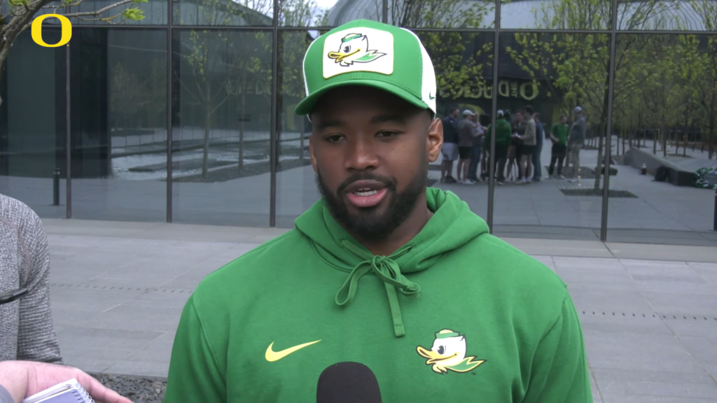 Oregon coach Ra'Shaad Samples Discusses Fall Camp - On3