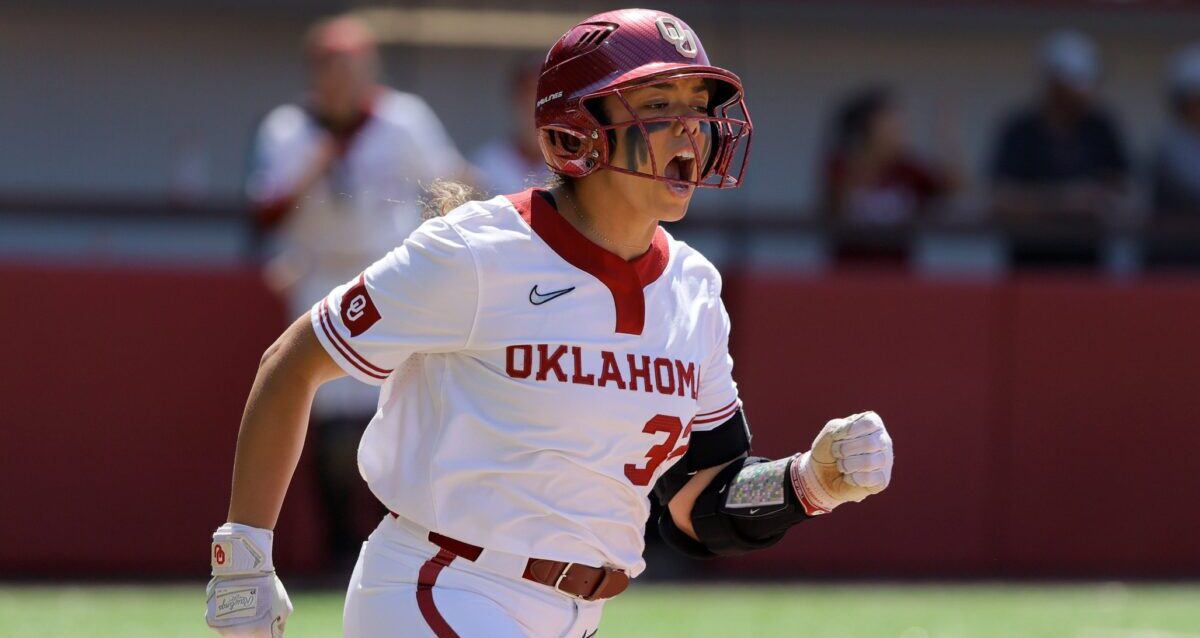OU softball rolls to three-game sweep of Houston