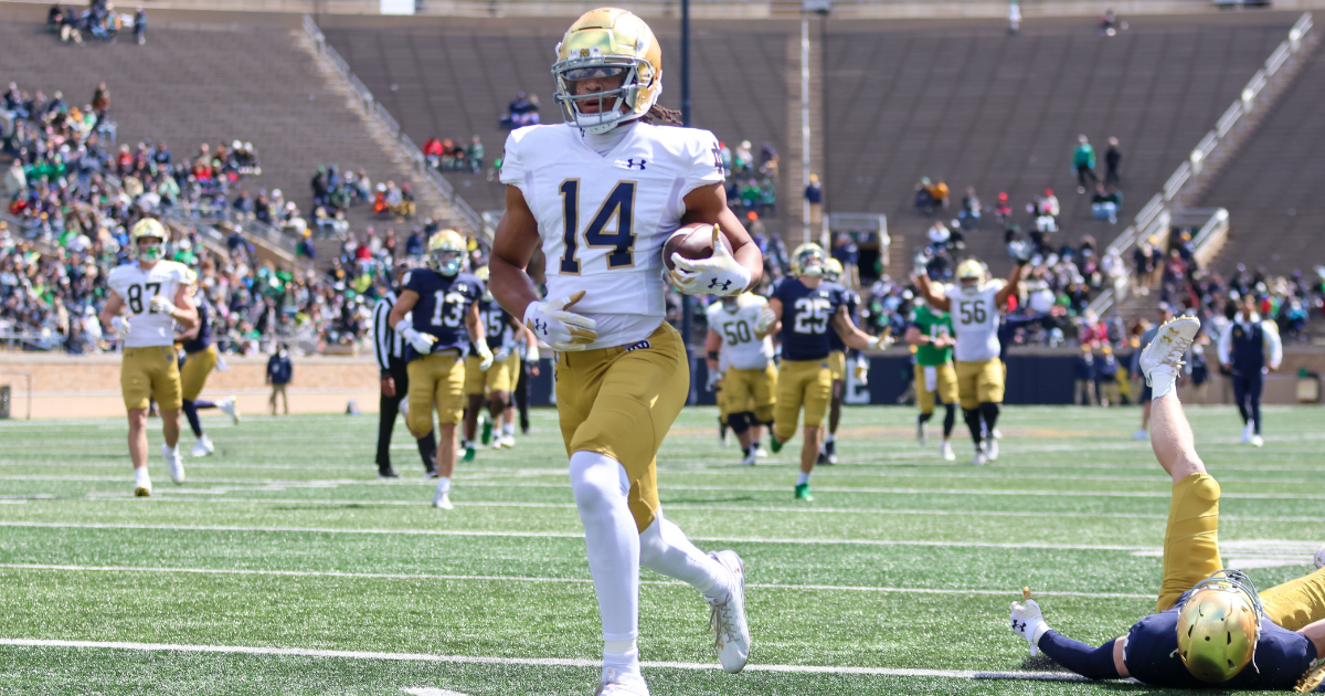 Notre Dame football: Who were the best freshmen in spring practice?