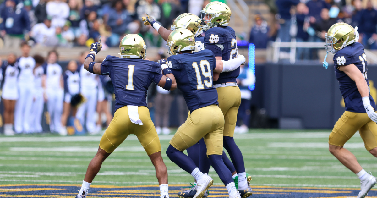 Stock up, stock down after Notre Dame football spring practice - On3