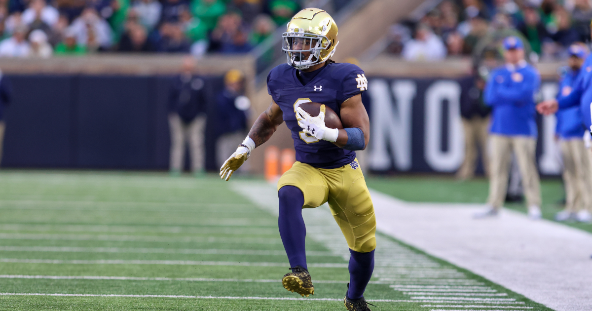 Notre Dame RB Gi'Bran Payne suffers torn ACL