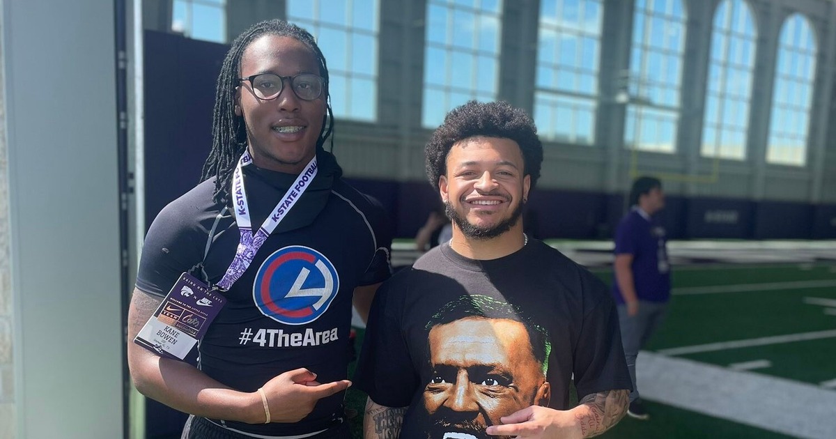 Kansas State visit standing out to linebacker Kane Bowen
