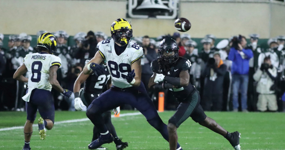 Michigan TE AJ Barner selected by Seahawks in NFL Draft