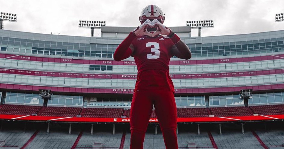 Four-star DB feeling Nebraska after his official visit this weekend