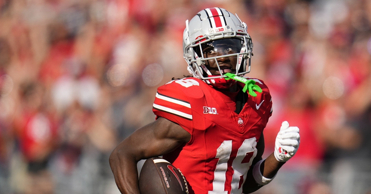 Marvin Harrison Jr. on Maserati Marv nickname from Gus Johnson: 'It was ...