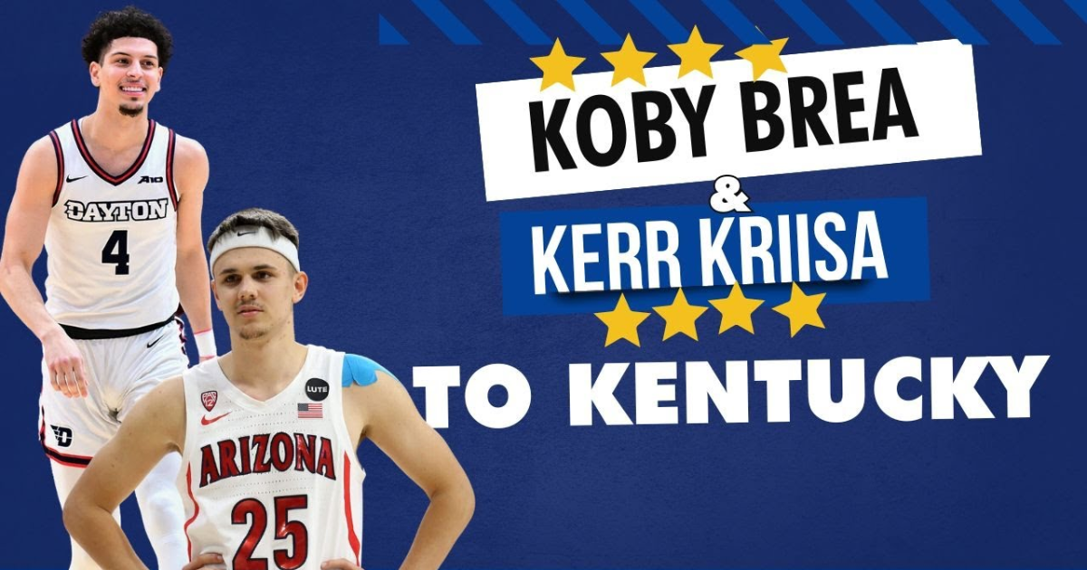 WATCH: Kentucky adds two elite shooters in Koby Brea, Kerr Kriisa
