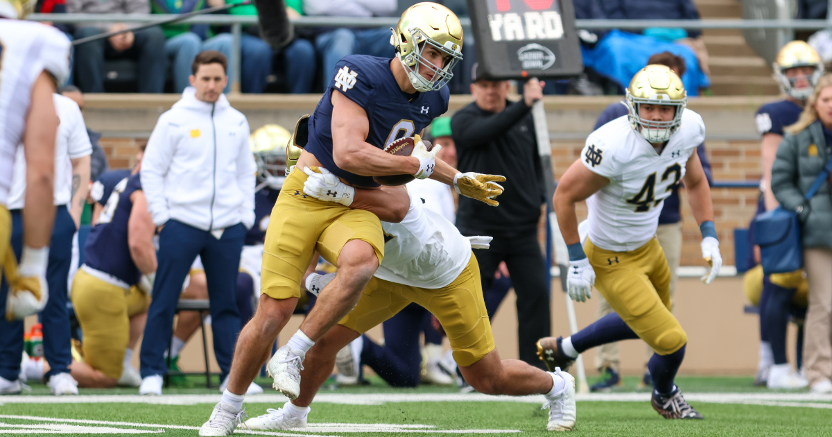71 Days Until Notre Dame Football Projecting Eli Raridons Role In 2024