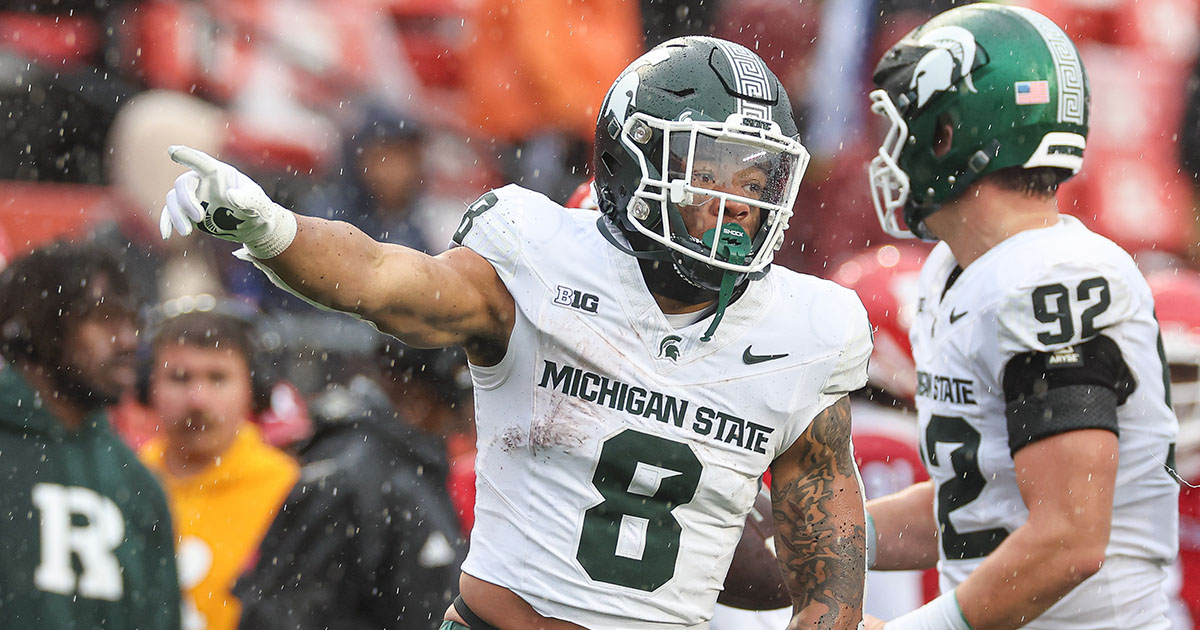 Michigan State transfer RB Jalen Berger in contact with multiple power ...