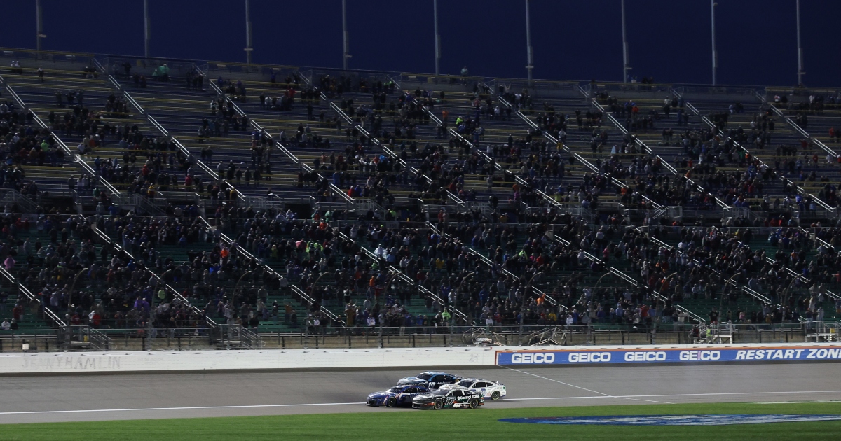 Kyle Larson recaps the emotions of photo finish at Kansas