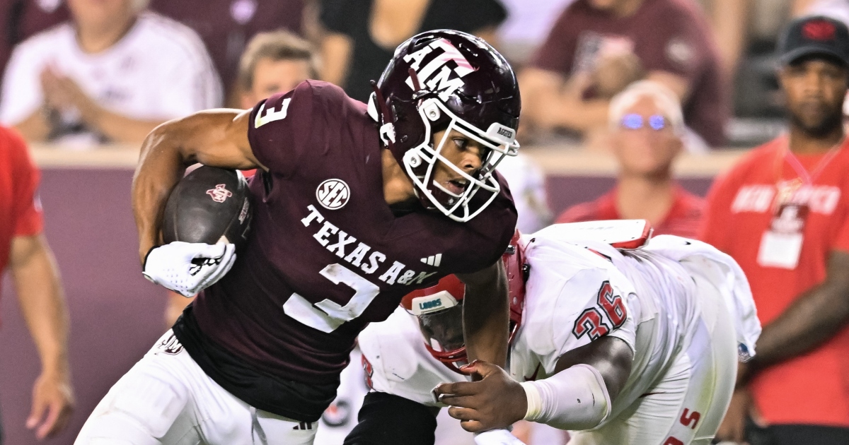 The latest on the recruitment of A&M portal wide receiver Noah Thomas - On3