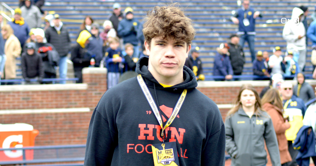 Michigan recruiting: Four-star EDGE Luke Wafle talks visit