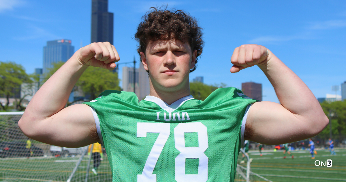 What position will 2025 DL Joseph Reiff play at Notre Dame