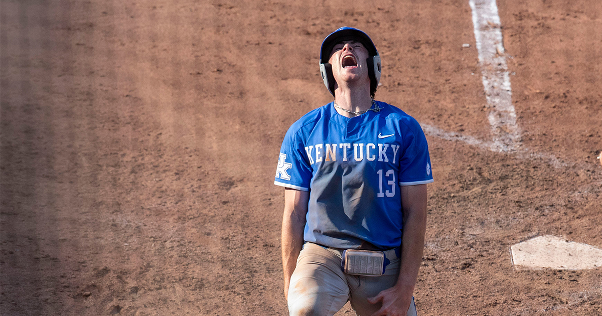 Kentucky RF James McCoy guns down Florida's Hayden Yost with incredible ...