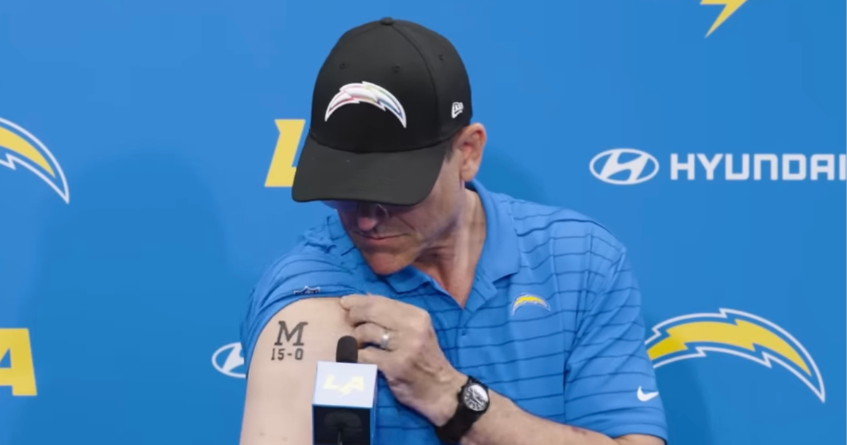 Michigan football: Jim Harbaugh on 'wonderful' tattoo, rings