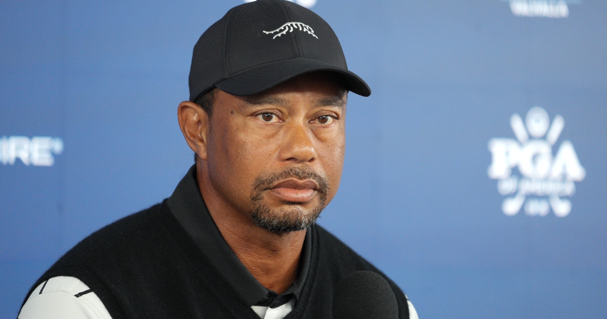 Tiger Woods cites laziness as reason for having a goatee at PGA ...