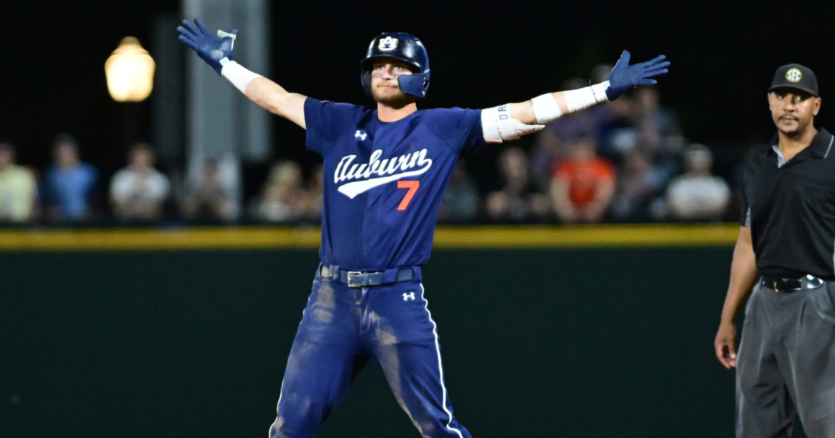 Bauman, Cannon pitch Auburn past Alabama in series opener