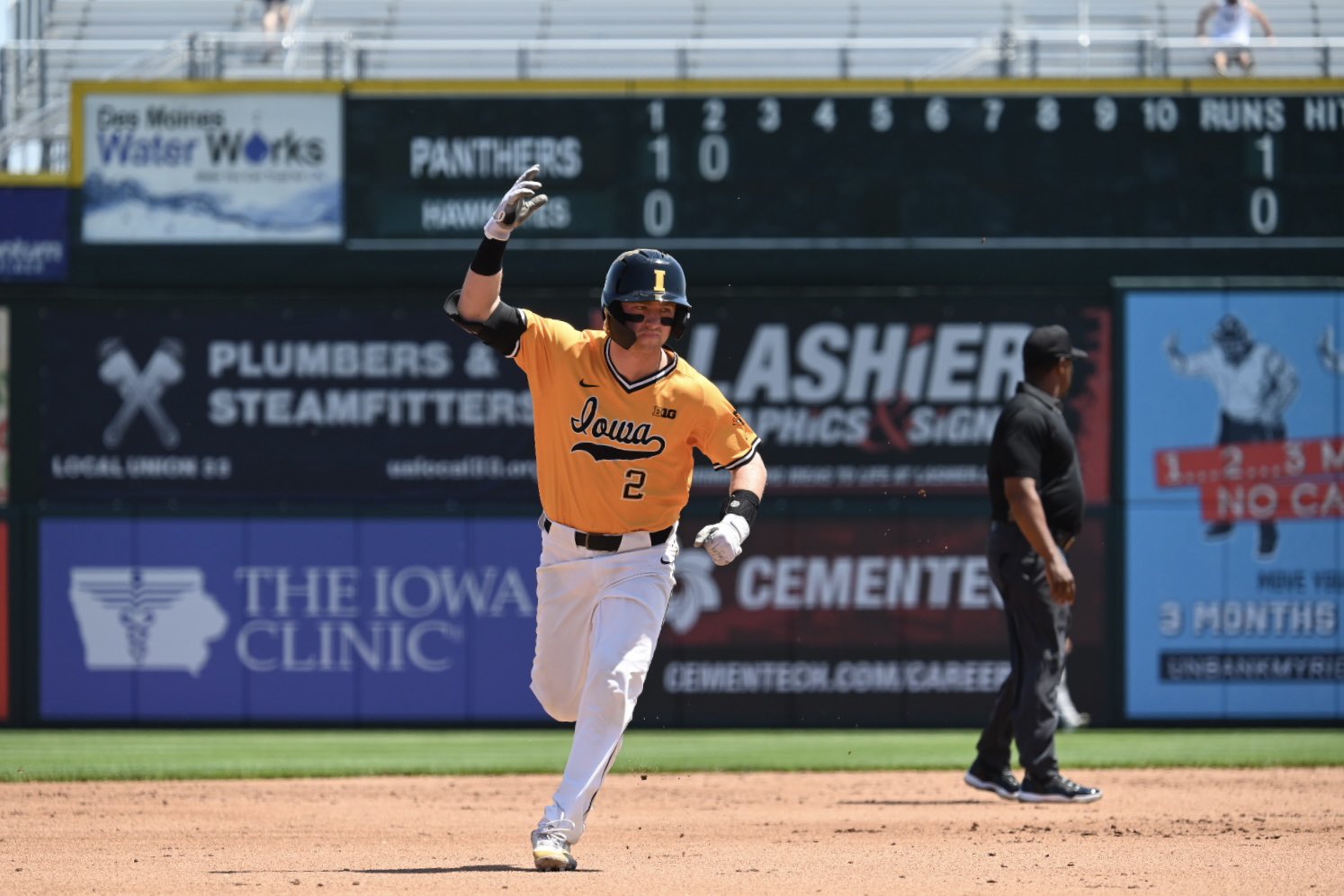 Hawkeyes score 16, run-rule FIU to close out the regular season