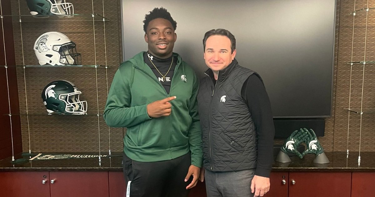Michigan State to host 2025 EDGE Mykah Newton Michigan State to host 2025 EDGE Mykah Newton