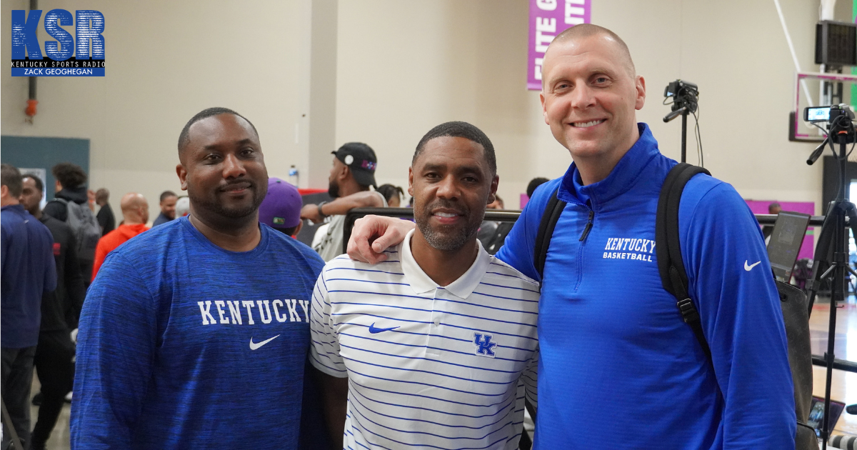 Who Kentucky coaches watched over a busy AAU weekend