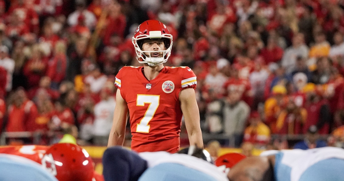 Harrison Butker injury: Chiefs kicker gets grim update, return timeline ...