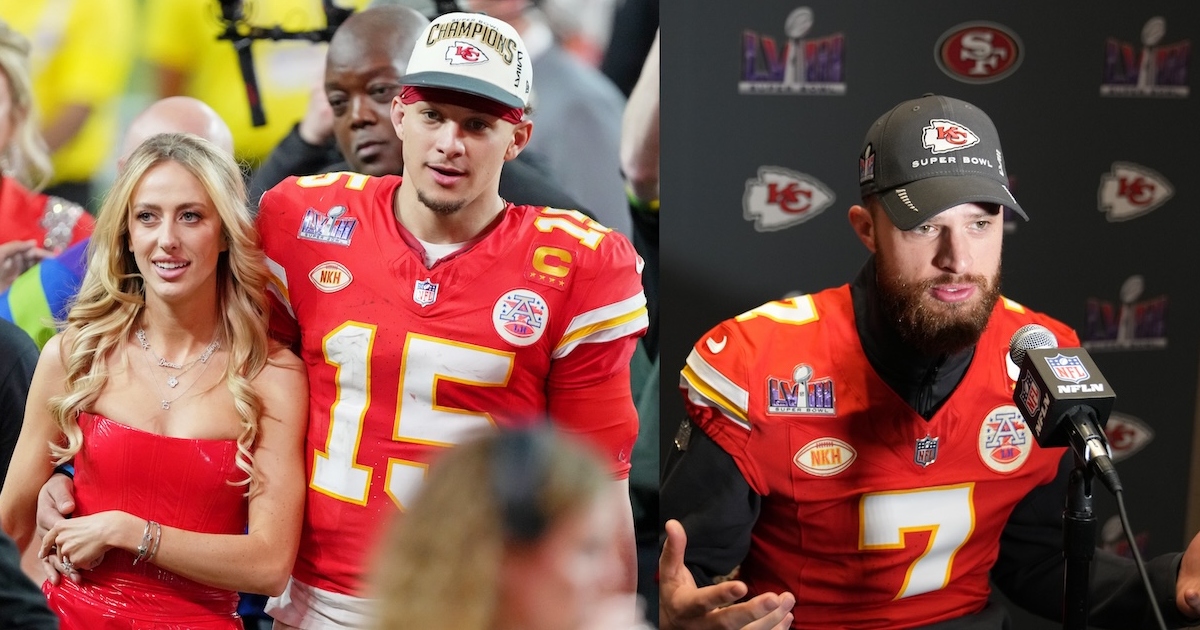 Patrick Mahomes on Harrison Butker: 'I'm going to judge him by the ...