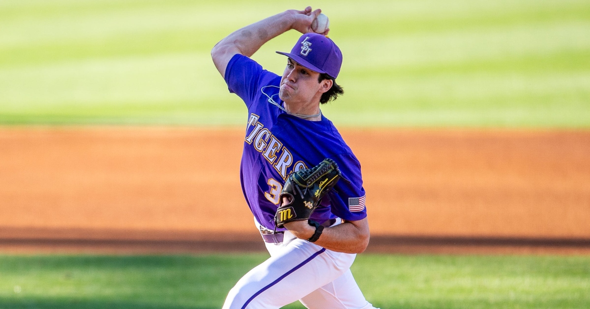 LSU RHP Luke Holman selected at No. 71 in MLB Draft - On3