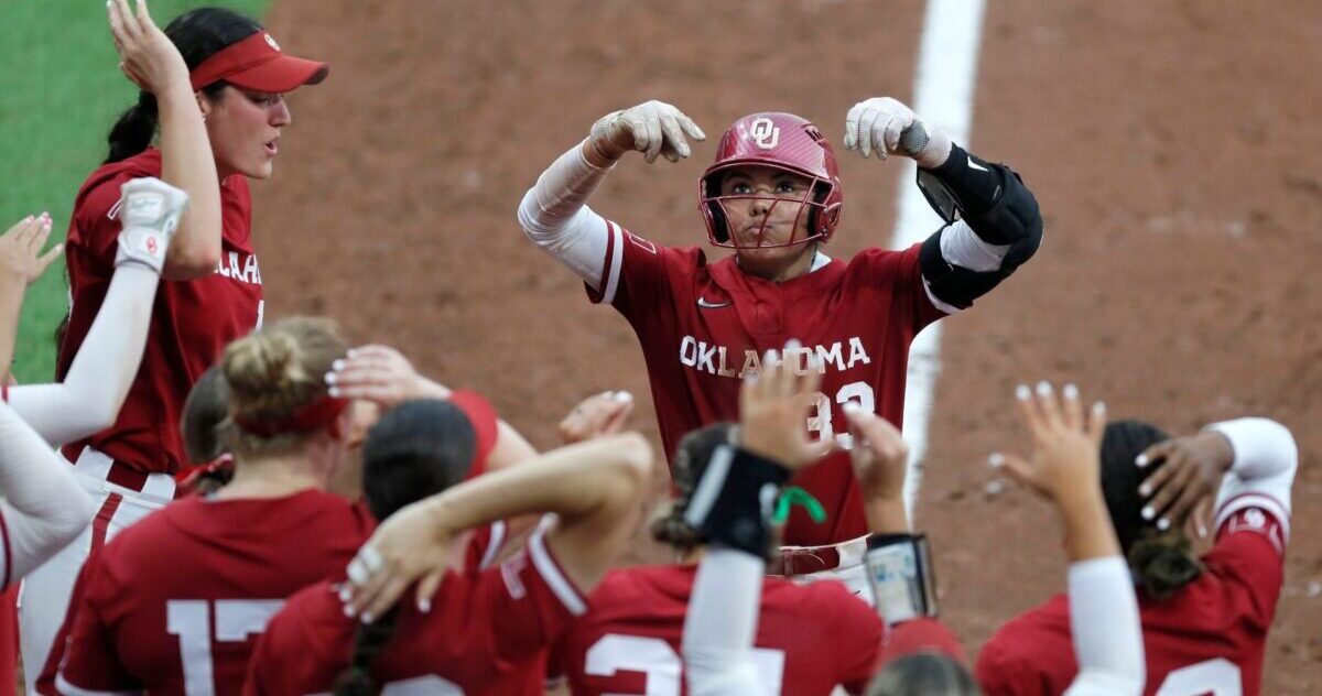 OU softball offense goes next level, one victory from WCWS