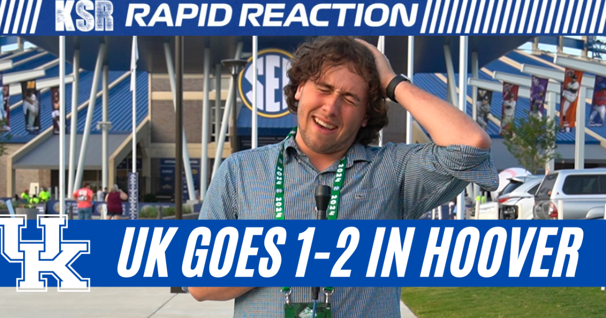 WATCH: KSR Rapidly Reacts to Kentucky Baseball's run in Hoover