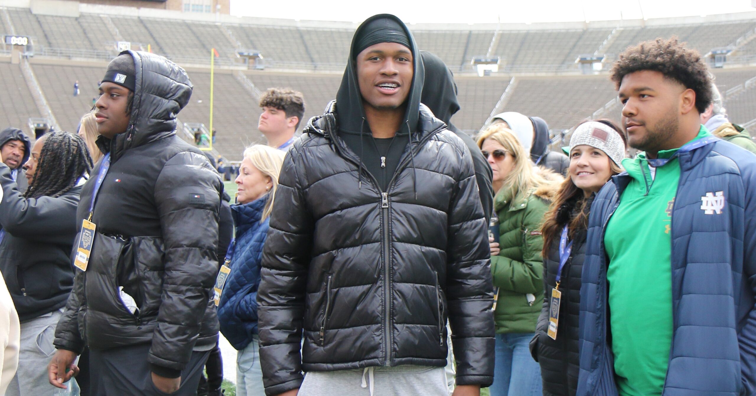 Notre Dame QB Deuce Knight shares the latest on his recruitment