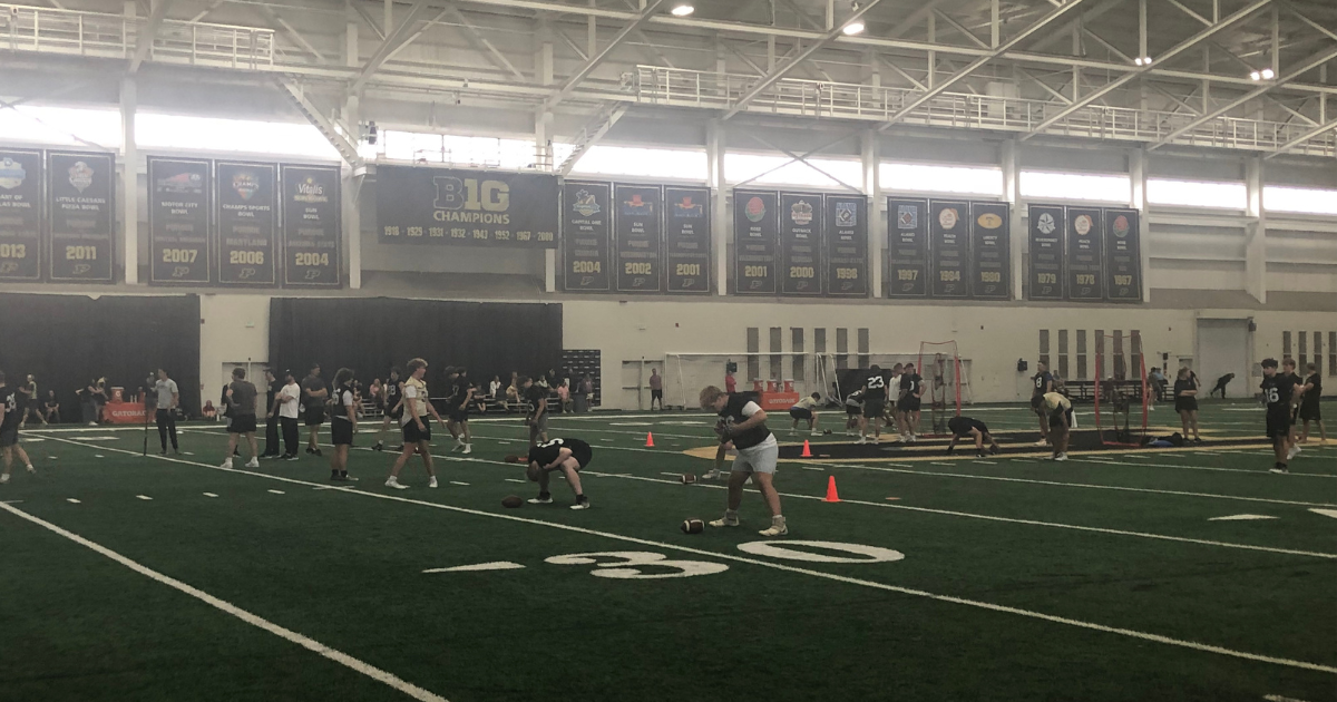 Purdue's search for long snapper continues at specialists camp - On3