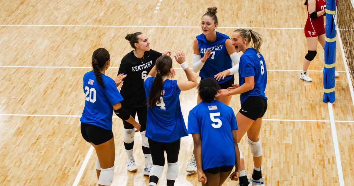 Kentucky Volleyball to play Nebraska in AVCA First Serve Showcase