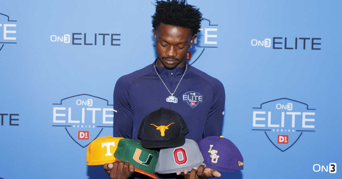 Five-star Jaime Ffrench on playing with two other 5-star receivers and ...