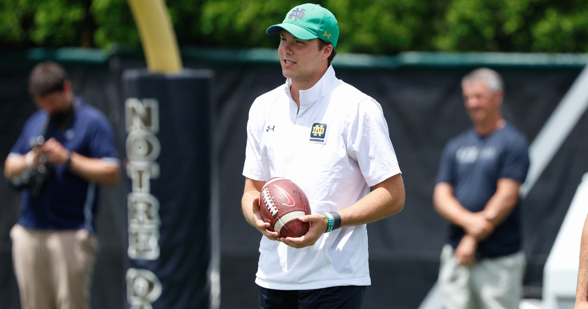 Why NFL Draft expert is 'excited to see' Notre Dame quarterback Riley ...