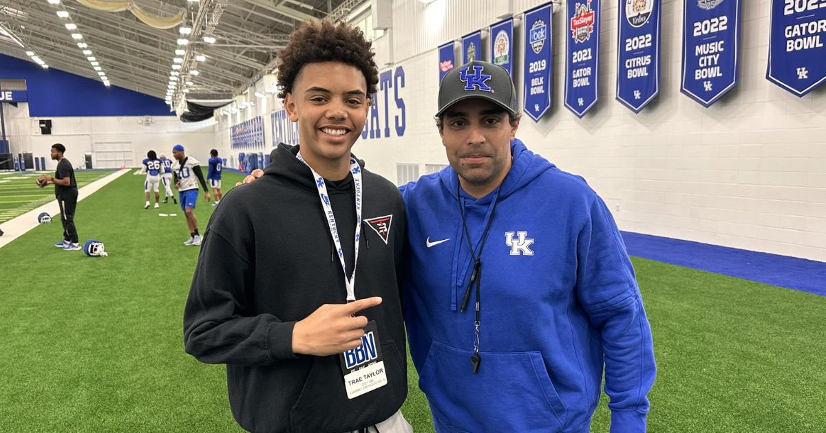 Class of 2027 QB Trae Taylor offered by OC Bush Hamdan following camp ...