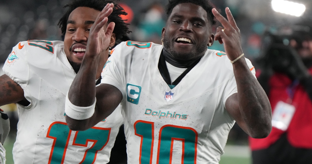 Jaylen Waddle on his contract extension: 'Blessings, man'