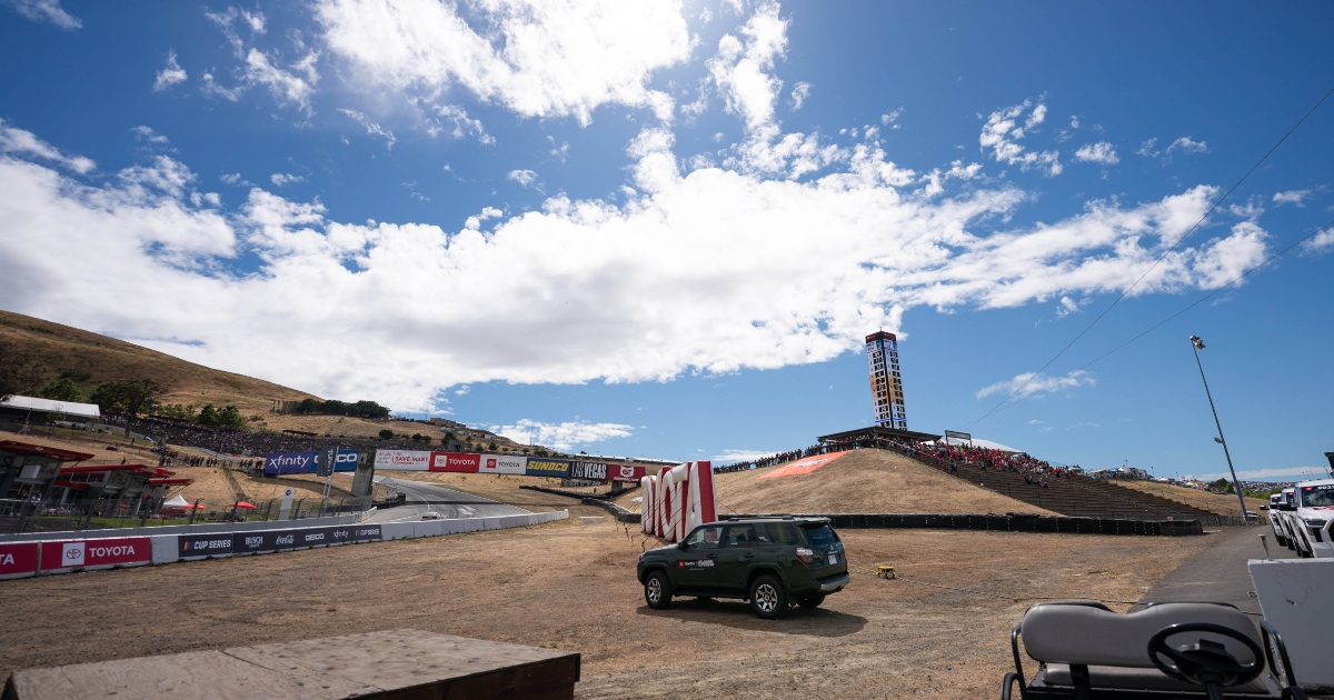 Sonoma Raceway adds permanent wall to reinforce track boundaries - On3