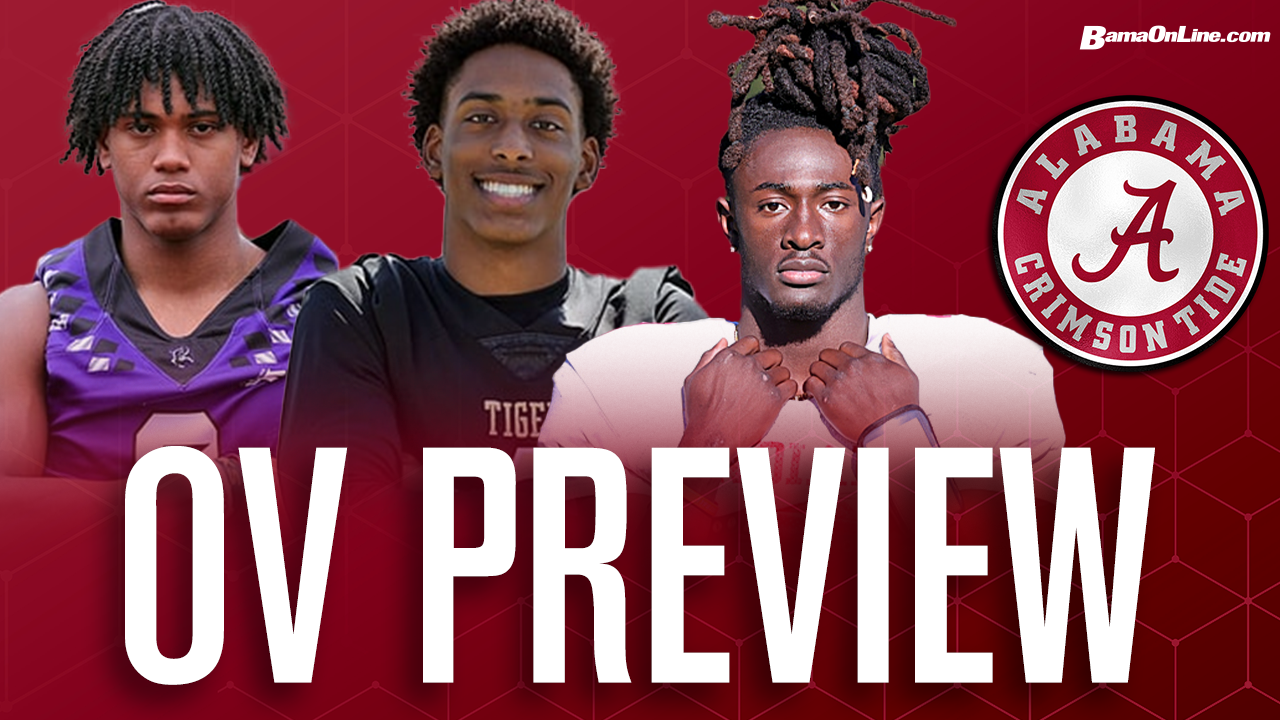 WATCH: Previewing BIG official visit weekend at Alabama