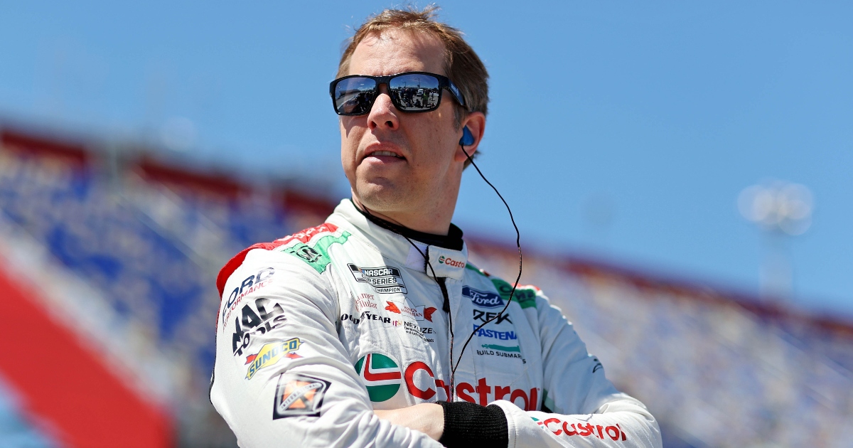 Brad Keselowski on media attention surrounding NASCAR fights
