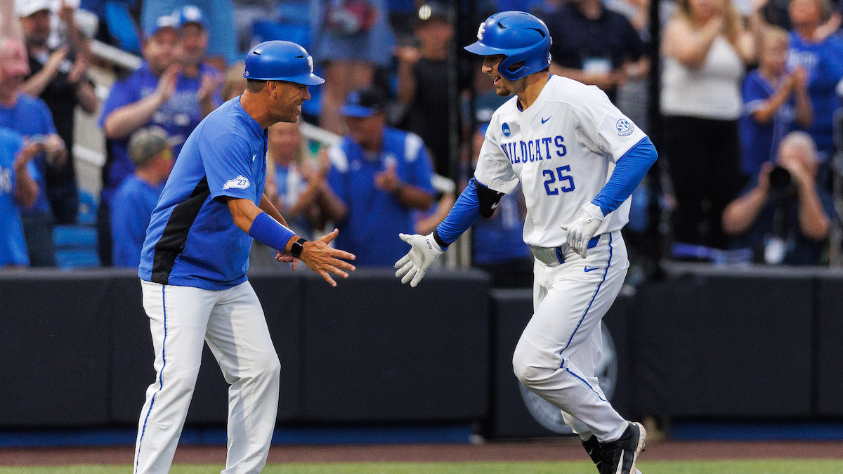 Ryan Nicholson shares Kentucky's mindset going into Game 2 of Super ...