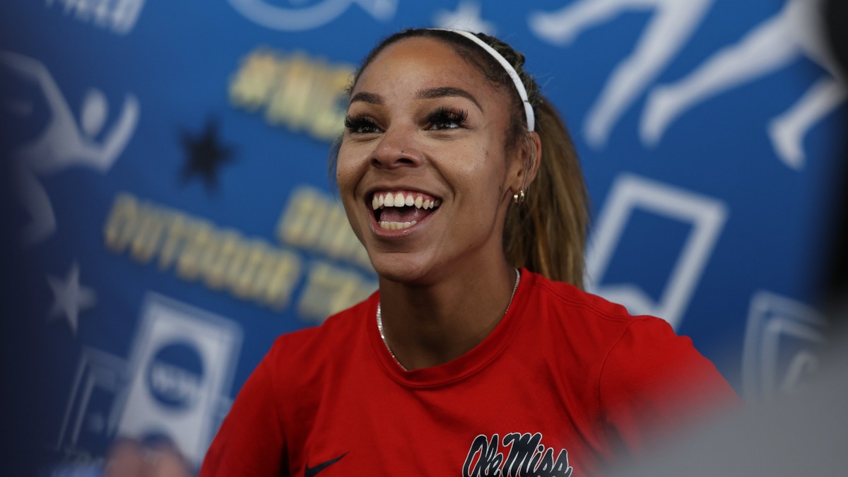 Ole Miss’ McKenzie Long completes NCAA sprint title sweep